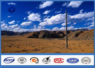 Cina Contro la linea di trasmissione elettrica del grado di terremoto 8 distribuzione di energia Palo d'acciaio in vendita