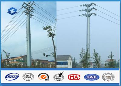 Cina Singolo palo di potere d'acciaio del circuito A345 Q460 ASTM elettrico i 123 galvanizzati in vendita