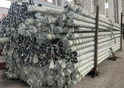 Cina immersione calda d'acciaio galvanizzata spessa 3mm di 25ft Palo Q345 con il pacchetto in vendita
