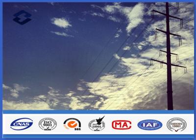 Cina Palo tubolare di corrente elettrica dell'acciaio Q345 Gr50 di HDG, sotto trasmissione Palo con zinco minimo che ricopre 86 micron in vendita