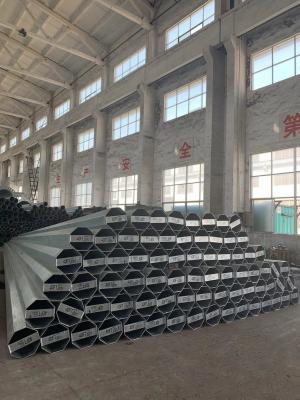Cina La immersione calda ottagonale elettrica di palo di potere di bassa tensione ha galvanizzato 3mm 40ft in vendita