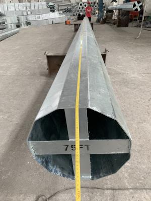 Cina La immersione calda ha galvanizzato densamente 69KV Palo elettrico 75FT 4.0mm dodecagonali in vendita