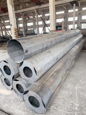 Cina Q460 105FT Potenza elettrica Polo in acciaio galvanizzato a caldo Trasmissione dodecagonale in vendita