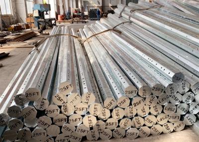 Cina La immersione calda della trasmissione ottagonale ha galvanizzato 25FT per corrente elettrica Palo di bassa tensione in vendita