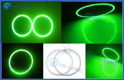 Cina CC verde 12V - 30V dell'occhio 70mm 90mm 130mm di angelo della luce/LED dell'automobile della PANNOCCHIA LED dell'anello di alone in vendita
