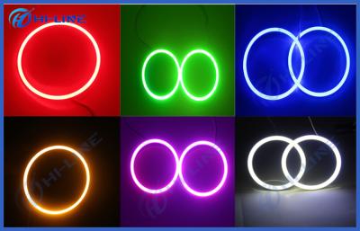 China Luz cor-de-rosa amarela vermelha 110mm verde colorida do carro do olho 70mm 90mm 130mm do anjo do diodo emissor de luz da ESPIGA do anel do halo à venda