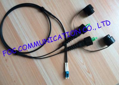 중국 ODVA 소켓 IP67는 SC/APC 케이블 광섬유 FTTA 사용 UV 저항하는 방수 처리합니다 판매용