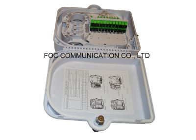 중국 1x16 PLC를 가진 섬유 쪼개는 도구 종료 상자 24 핵심 광섬유 패치 패널 Blockless 판매용