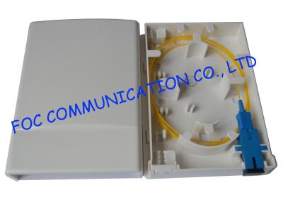 China 2 Port Wall Mount Fiber Optic Terminal Box Socket Small Multi - Function for sale