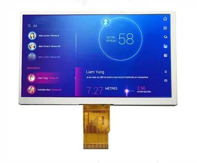China NV3030B 7 Inch IPS TFT LCD Display 800×480 Pixels 3.3V Input 165×100mm Dimensions for sale