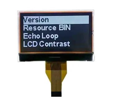 China DFSTN 2.4 Inch LCD Display 18pin FPC SPI 128x64 COG LCD Module For Handheld Devices for sale