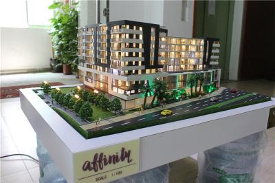 China Architectural model supplies , architectural 3d models with led light for sale