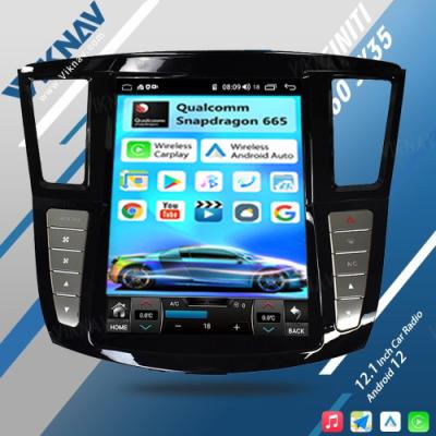 China Viknav 12,1 pulgadas Radio estéreo multimedia para automóviles Para Infiniti QX60 JX35 2012-19 Android DVD Player Unidad de cabeza de navegación GPS en venta