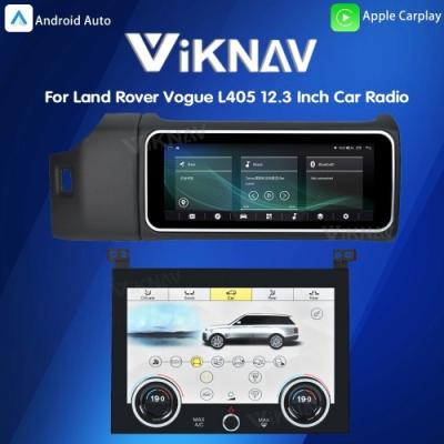 Κίνα Viknav 12,3 ιντσών οθόνη αφής ραδιόφωνο αυτοκινήτου και AC για Land Rover Range Rover Vogue L405 2013-2017 Multimedia Player GPS Navigation Head Unit (Μαύρο Όλα) προς πώληση