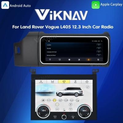 Κίνα Viknav 12,3 ιντσών οθόνη αφής ραδιόφωνο αυτοκινήτου και AC για Land Rover Range Rover Vogue L405 2013-2017 Multimedia Player GPS Navigation Head Unit (Μαύρο Όλα) προς πώληση