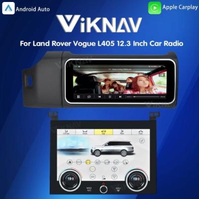 Κίνα Viknav 12,3 ιντσών οθόνη αφής ραδιόφωνο αυτοκινήτου και AC για Land Rover Range Rover Vogue L405 2013-2017 Multimedia Player GPS Navigation Head Unit (Μαύρο Όλα) προς πώληση