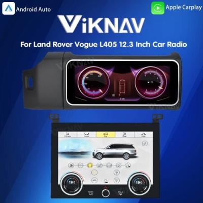 Κίνα Viknav 12,3 ιντσών οθόνη αφής ραδιόφωνο αυτοκινήτου και AC για Land Rover Range Rover Vogue L405 2013-2017 Multimedia Player GPS Navigation Head Unit (Μαύρο Όλα) προς πώληση