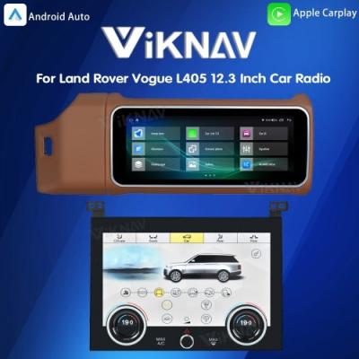 Κίνα Viknav 12.3 ιντσών οθόνη αφής ραδιόφωνο αυτοκινήτου και AC για Land Rover Range Rover Vogue L405 2013-2017 Multimedia Player GPS Navigation Head Unit (Καφέ Όλα) προς πώληση