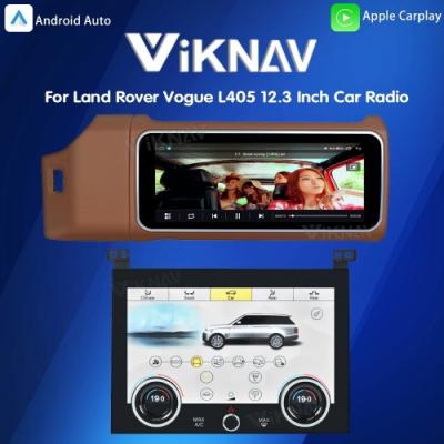 Κίνα Viknav 12.3 ιντσών οθόνη αφής ραδιόφωνο αυτοκινήτου και AC για Land Rover Range Rover Vogue L405 2013-2017 Multimedia Player GPS Navigation Head Unit (Καφέ Όλα) προς πώληση