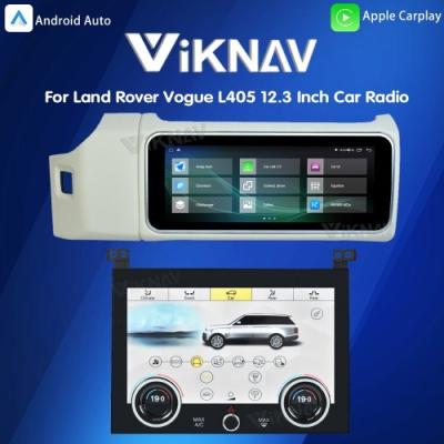 Κίνα Viknav 12.3 ιντσών οθόνη αφής ραδιόφωνο αυτοκινήτου και AC για Land Rover Range Rover Vogue L405 2013-2017 Multimedia Player GPS Navigation Head Unit (Λευκό Όλα) προς πώληση