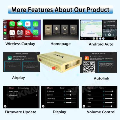 Китай Viknav Linux System Interface Box For Land Rover Discovery 5 L462 2017- Беспроводный Apple CarPlay Android Авто стерео Только поддержка оригинального экрана автомобиля продается