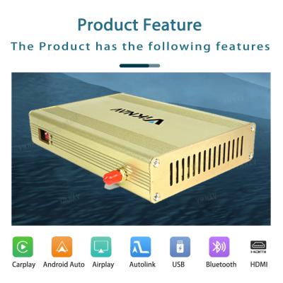 Китай Viknav Linux System Interface Box For Land Rover Discovery 5 L462 2017- Беспроводный Apple CarPlay Android Авто стерео Только поддержка оригинального экрана автомобиля продается