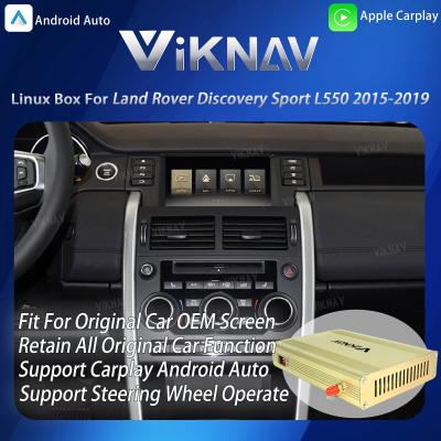 Китай Viknav Linux System Interface Box For Land Rover Discovery Sport L550 2015-2019 Беспроводный Apple CarPlay Android Авто стерео Только поддержка оригинального экрана автомобиля продается