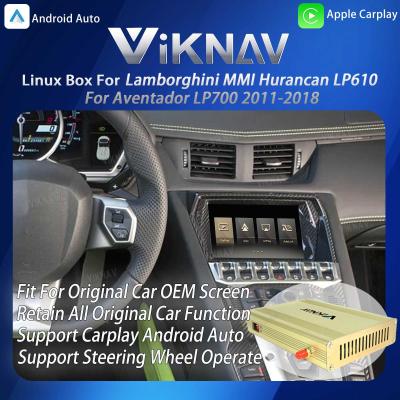 Китай Интерфейсный блок Viknav Linux System для Lamborghini MMI Hurancan LP610/Aventador LP700 2011-2018 Беспроводной Apple CarPlay Android Auto Поддержка только оригинального экрана автомобиля продается