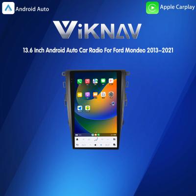 China Viknav 13.6 Inch Android Auto Car Radio For Ford Mondeo 2013-2021 Multimedia Player GPS Navigation Head Unit Wireless Carplay for sale