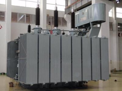 China Eenfasige 3 Windende Olie Ondergedompelde Machtstransformator 500kV, 50HZ/60HZ Te koop