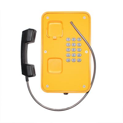 Cina Linea prova resistente alimentata di JR103-FK del vandalo del telefono con giallo di gomma della tastiera in vendita