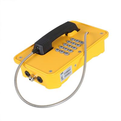 Cina Linea prova resistente alimentata di JR103-FK del vandalo del telefono con giallo di gomma della tastiera in vendita