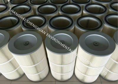 China Self - Cleaning Pleated Filter Cartridge , Air Filter Cartridge In Industrial Filtration for sale