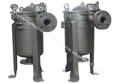 China High Capacity Bag Filter Vessel , Liquid Filter Housing P2P for sale