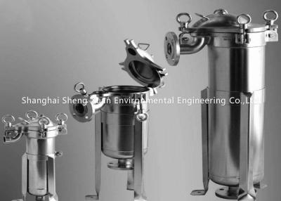 China ISO Solvents Alkalis 70T/H SS316 Bag Filter Housing for sale