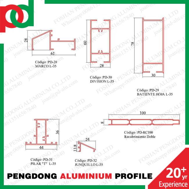 Door Frame L-35 installation example