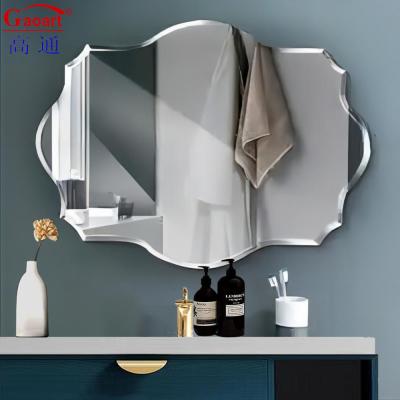 China Espelho de parede moderno vidro inquebrável decoração de beleza para banheiro casa decoração de quarto à venda
