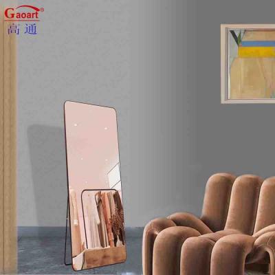 Cina Living Room Decor Floor Length Mirror for Wedding Dance Studio Art Deco Craft Bedroom in vendita