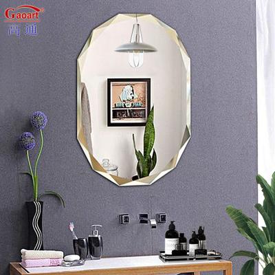 China Espejo de pared de tamaño personalizado para decoración antifog de lujo en el salón de belleza Arco baño en venta