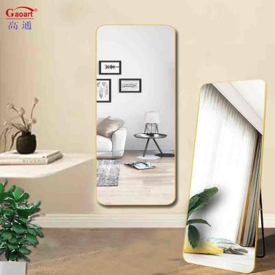 Cina Extra Large Floor Mirror for Full Size Reflection in Home Barber Room or Dance Studio in vendita