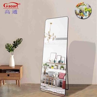 Cina Piso lunghezza matrimonio bagno moda arco pieno specchio di vetro extra grande per il beneficio in vendita