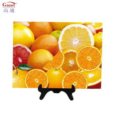 中国 Sustainable Classic Design 6mm Custom Vegetable Tempered Glass Cutting Board with Handle 販売のため