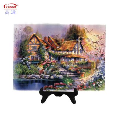 中国 Customer Size Round Square Tempered Glass Cutting Board With Handle for Vegetable Kitchen 販売のため