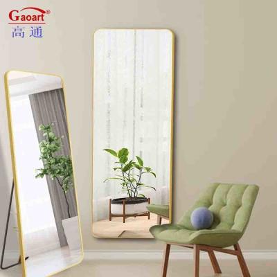 Cina Contemporary Design Style Large Bathroom Mirror Hotel Vanity Barber Glass for Fashion in vendita