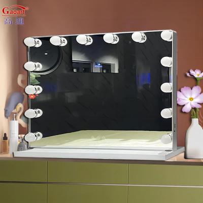 Cina Decorazione della casa Piccola Smart Pocket Hollywood Makeup Vanity Light LED Portable Cosmetic Mirror in vendita