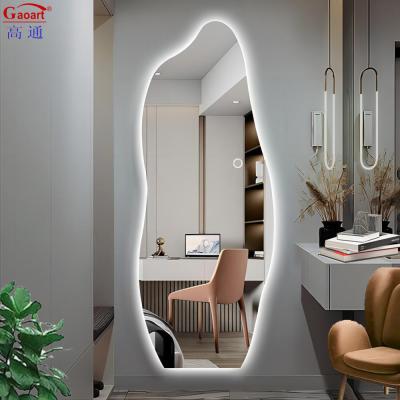Cina Specchio di vetro bagno luce a LED Smart Defogger Antifog illuminato Portable Espejo piccolo in vendita