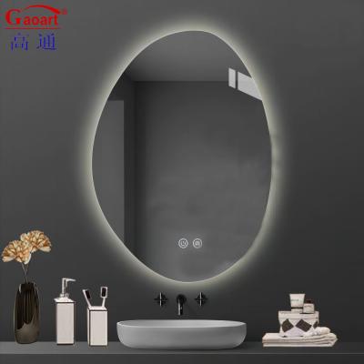 Cina Custom Grande Bagno Specchio Inteligente Bagno Parete Appeso Con Specchio A Led Per Sempre Giorno in vendita