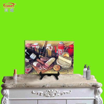 Cina Classic Design Style Kitchen Gadgets Tempered Glass Cheese Board for Chopping Blocks in vendita