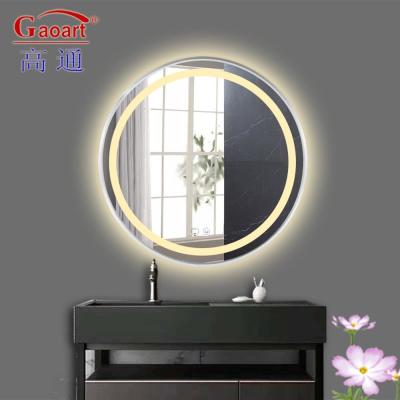 Cina Decorazione del bagno stile Morden retroilluminato Smart Glass Touch Screen Parete con specchio a LED in vendita
