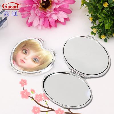Cina Mini Desk Compatto Make-up Cosmetico Vanity Dressing Standing Portatile Specchio Make-up in vendita